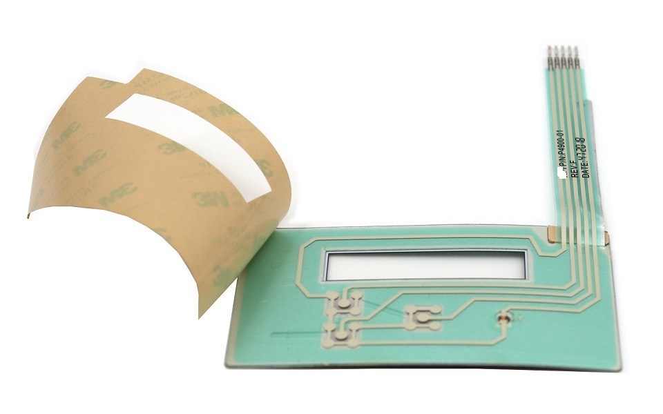 Aluminum Foil ESD Shielding Membrane Switches with Male Connector and ...