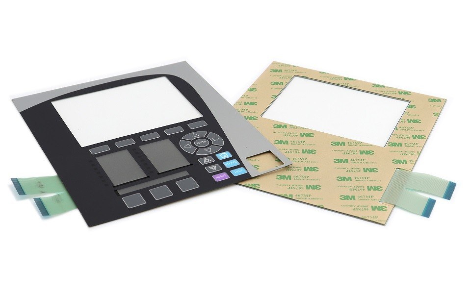 Pocket Structure Label Insertable Membrane Switch with Silver Printed ...